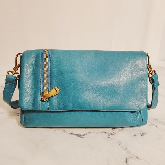 HOBO | Bags | Hobo The Original Vintage Leather Turquoise ...